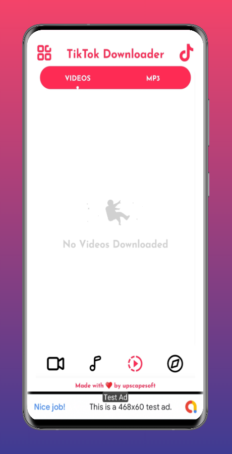 Tiktok Downloader Tiktok Videos Without Watermark And Mp3 Admob Firebase Onesignal By